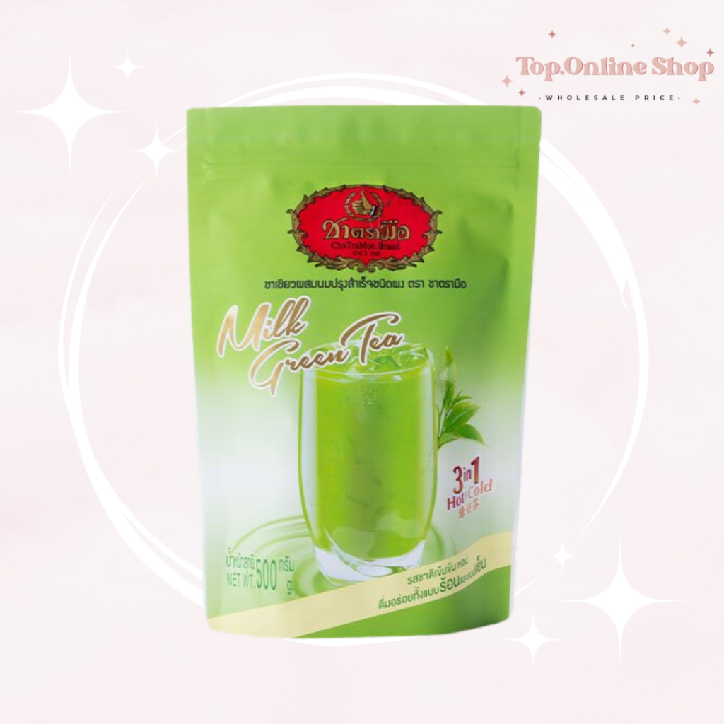 CHA TRAMUE THAI GREEN MILK TEA 3 IN 1 / 三合一泰国绿奶茶 500G | Shopee Philippines