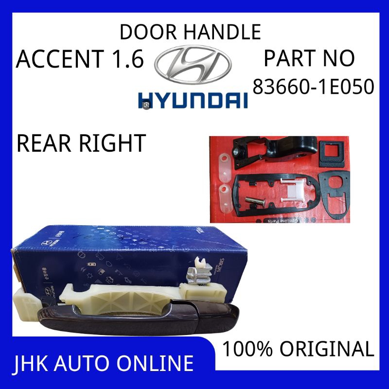 HYUNDAI ACCENT 1.6 VERNA DOOR OUTER HANDLE FRONT REAR 100% NEW MADE IN ...