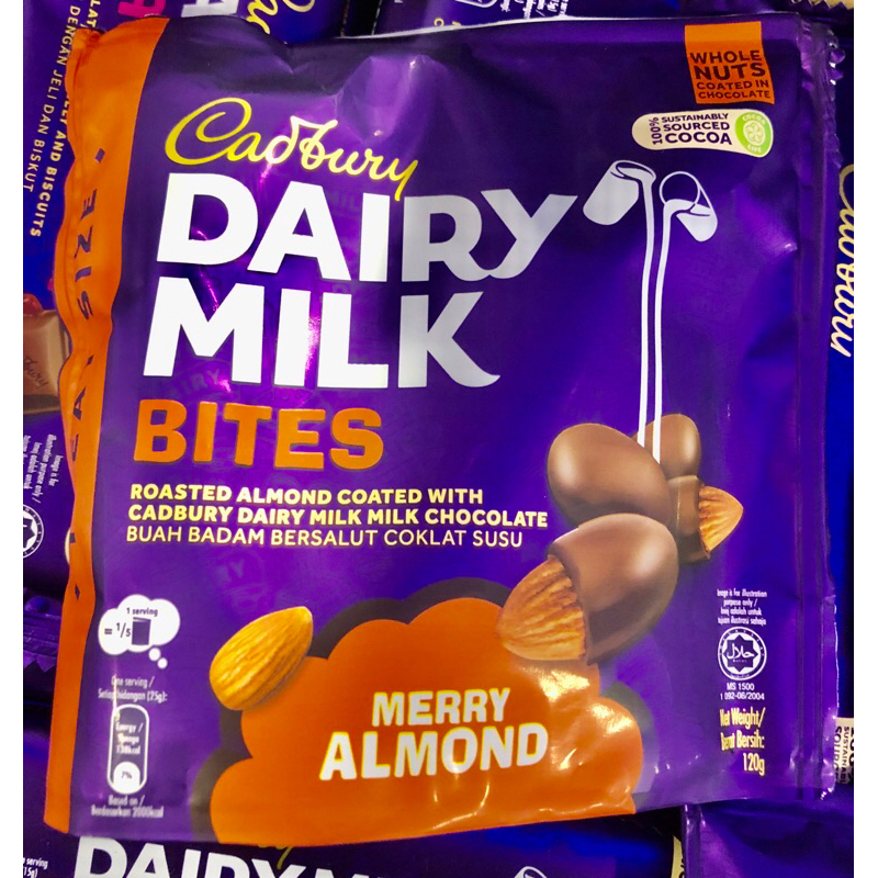 CADBURY BITES (50g-120g)DAIRY MILK CHOCO 81g | Shopee Philippines