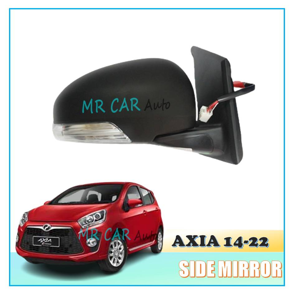 PERODUA AXIA 2014-2022 SIDE MIRROR (7WIRE-OEM) | Shopee Philippines