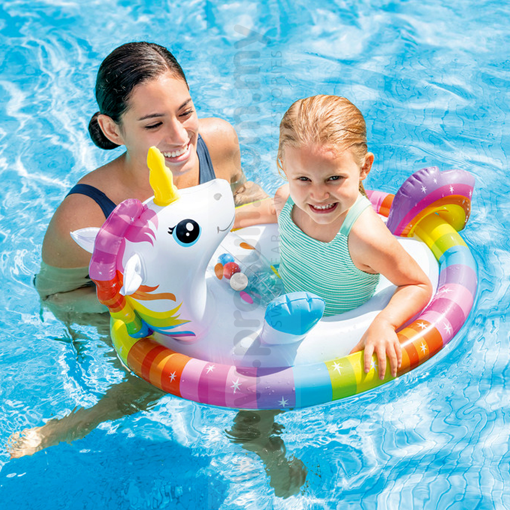 Ombak9 Intex See-Me-Sit Pool Riders Inflatable Swim Pool Float Floaties ...