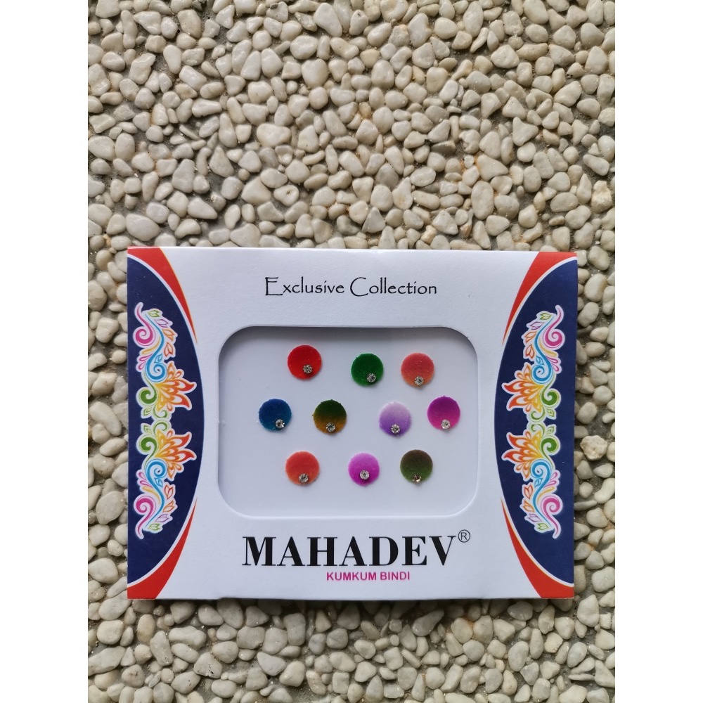 Fancy Shaded Design Indian Sticker Pottu Forehead Bindi Potu Wear ...