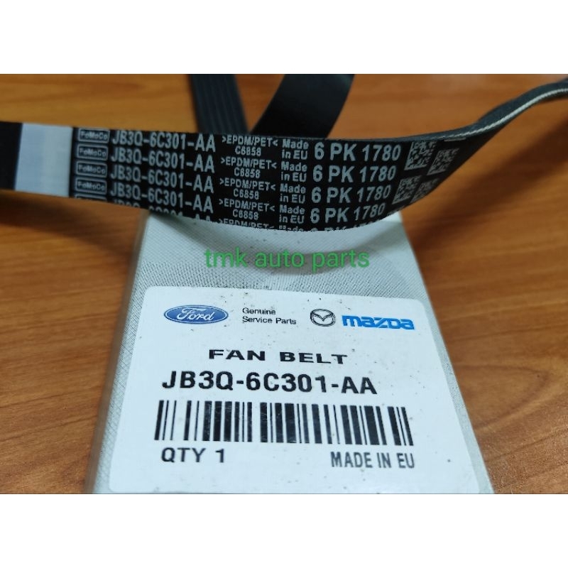 FORD FORD RANGER RAPTOR 2019Y FAN BELT (6PK1780)(JB3Q-6C301-AA ...
