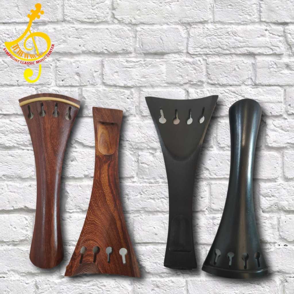 Cello Bridge 4/4 Cello Tailpiece Classic Ebony Wood Tailpiece For 3/4 4 ...
