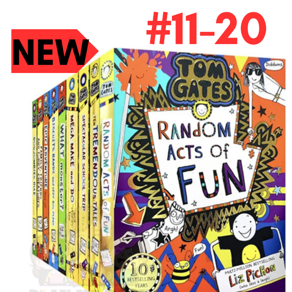 TOM GATES COLLECTION [10 BOOKS] | Shopee Philippines