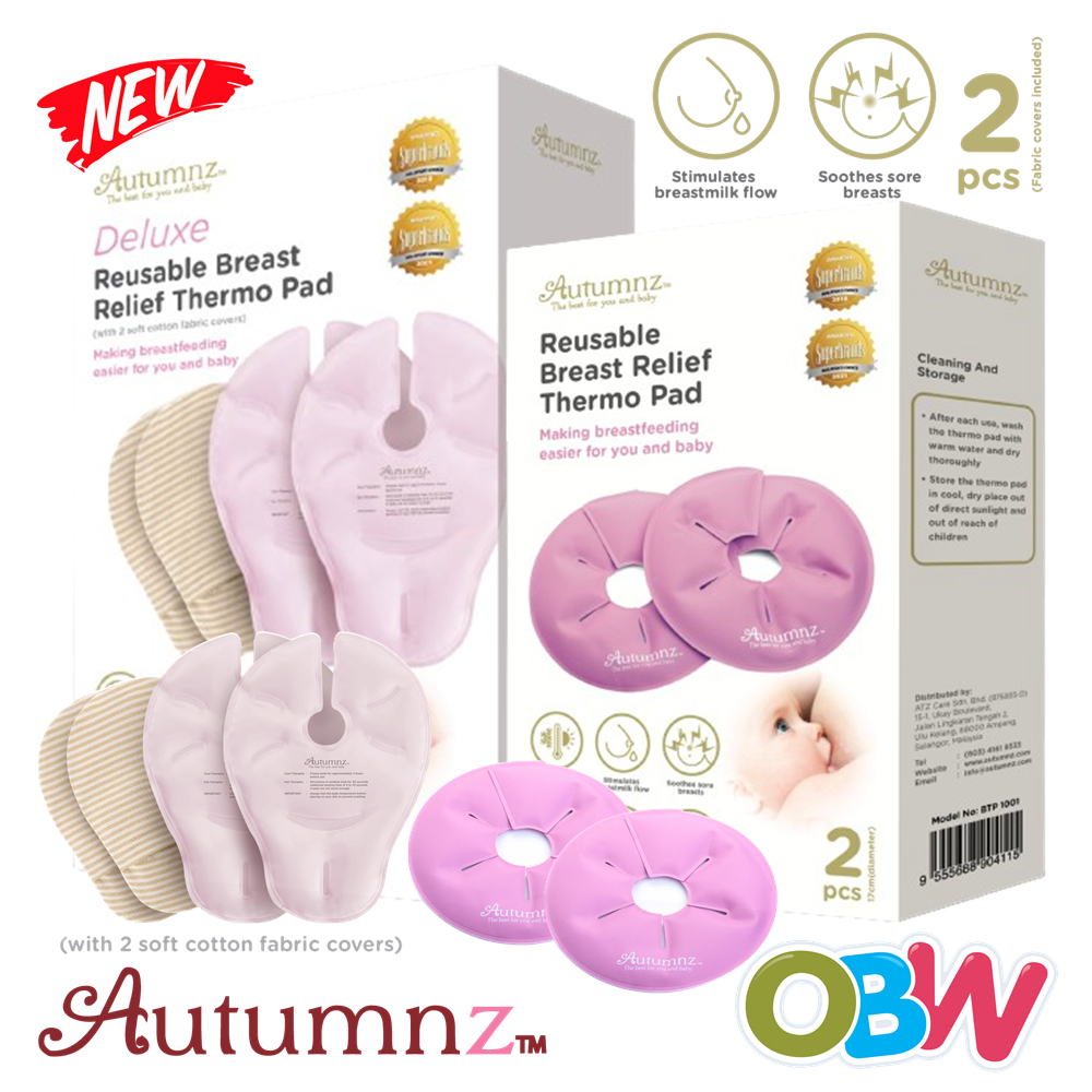 Autumnz Reusable Breast Relief Thermo Pad Deluxe Reusable Breast Relief ...