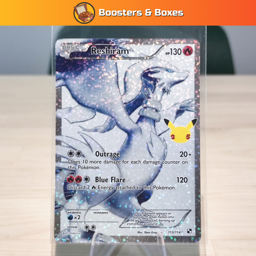 Reshiram (113/114) [Celebrations Classic Collection] | Shopee Philippines