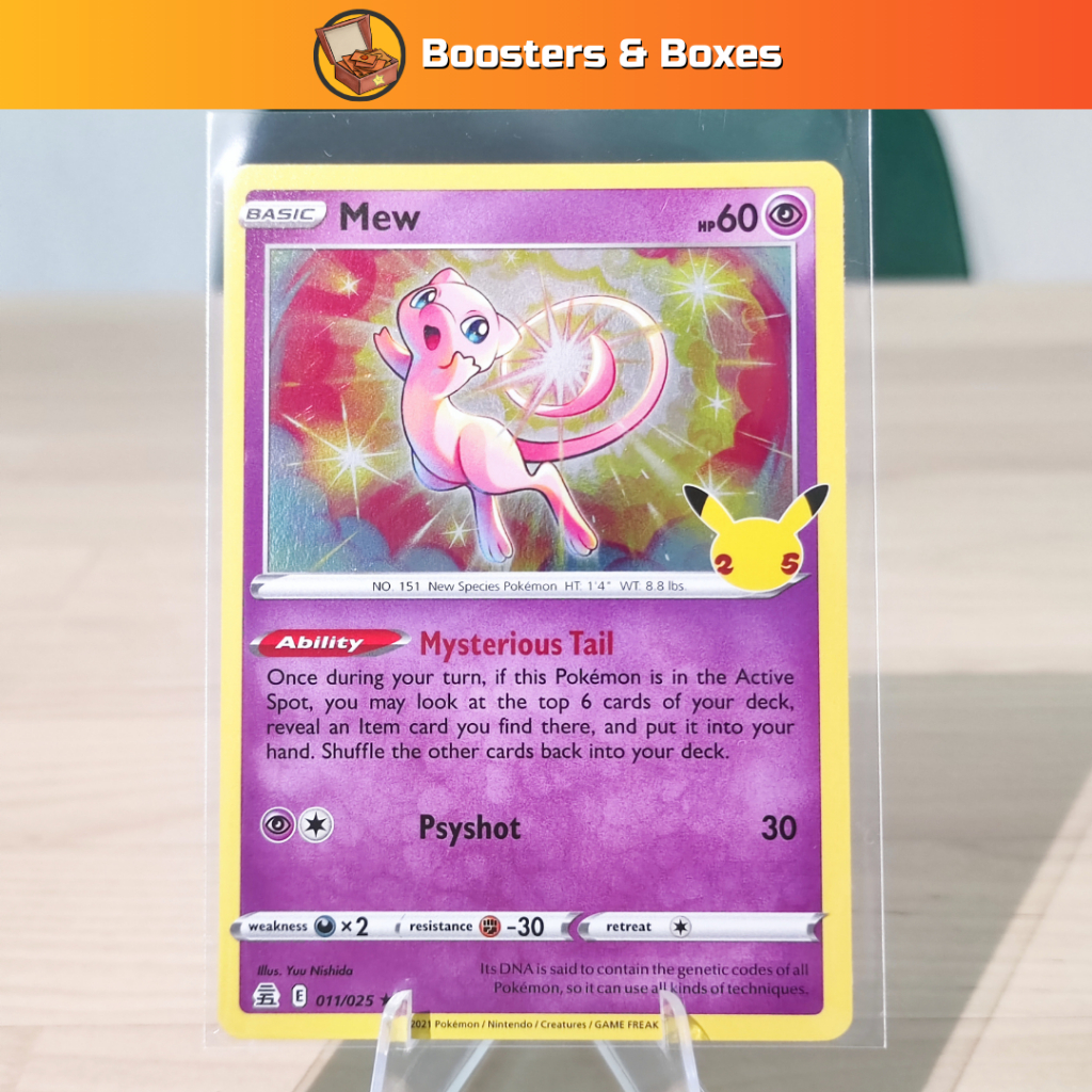 Mew (011/025) [Celebrations] | Shopee Philippines