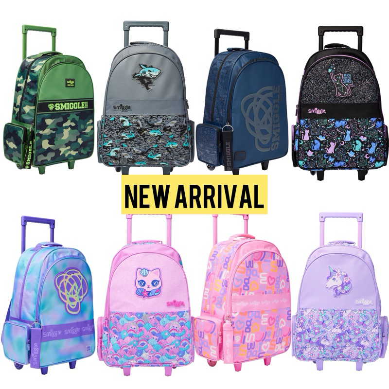 Smiggle Light Up Trolley Backpack | Shopee Philippines