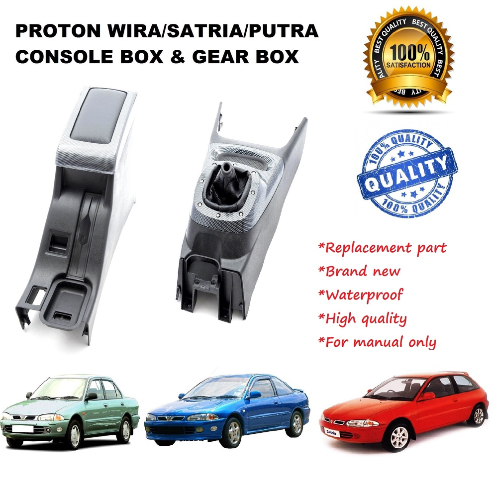 Proton Wira/Satria/Putra Car Armrest Console Box & Gear Box | Shopee ...