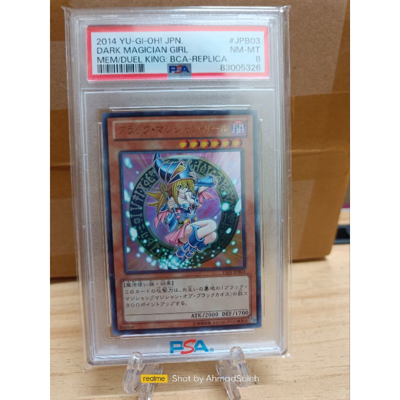 PSA 8 Dark Magician Girl 15AY-JPB03 Japanese 15th Anniv Ultra | Shopee Philippines