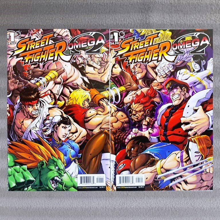 Street Fighter: 1 Connecting Covers 2/2 (One-Shot Books )Udon ...