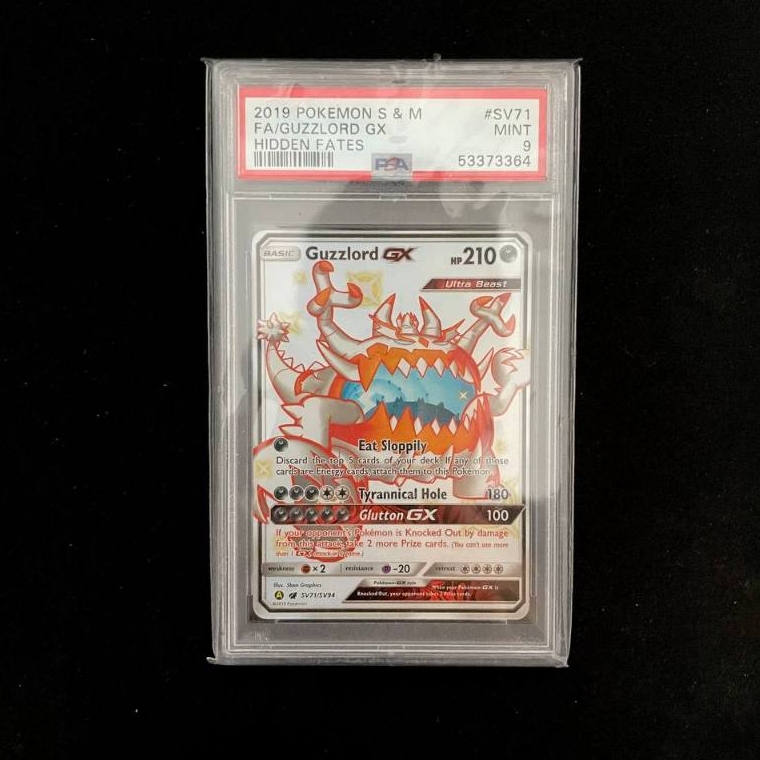 Pokemon TCG Hidden Fates Shiny Guzzlord GX PSA9 | Shopee Philippines