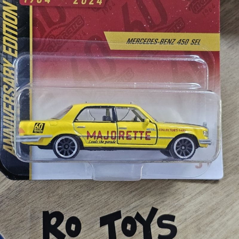 MAJORETTE MERCEDES BENZ 450 SEL OPEN DOOR ANNIVERSARY EDITION | Shopee ...