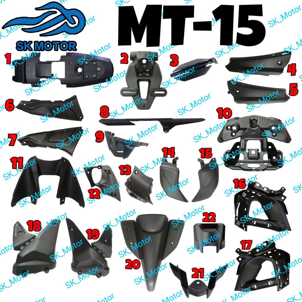 Yamaha MT15 MT-15 Inner Cover Full Set Kaver Hitam Black Panel Side ...