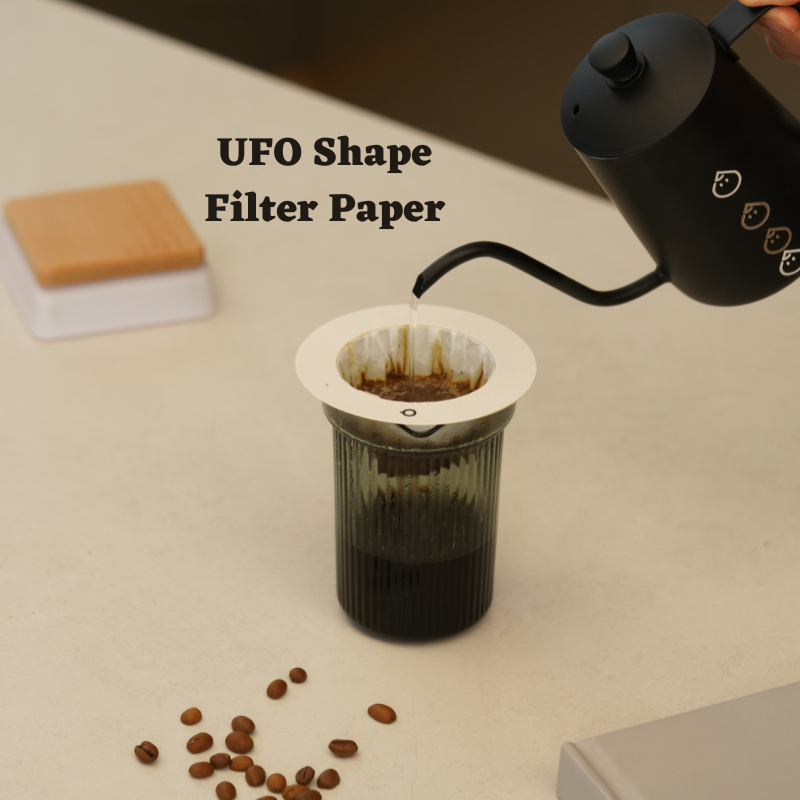 Nutti - UFO Shape Filter paper dripper coffee filter paper | Shopee ...