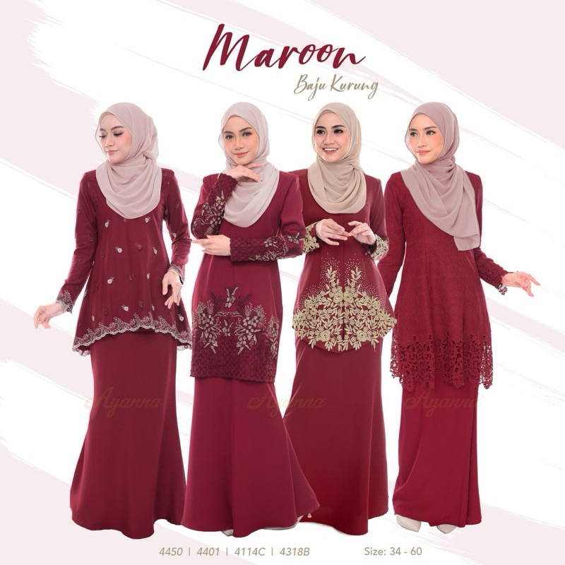 MAROON SEDONDON SET FAMILY/READYSTOK | Shopee Philippines