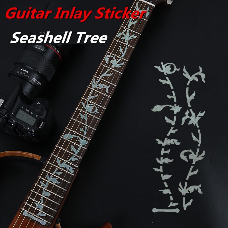 Guitar Inlay Stickers Fretboard Decals Acoustic Electric Guitar ...