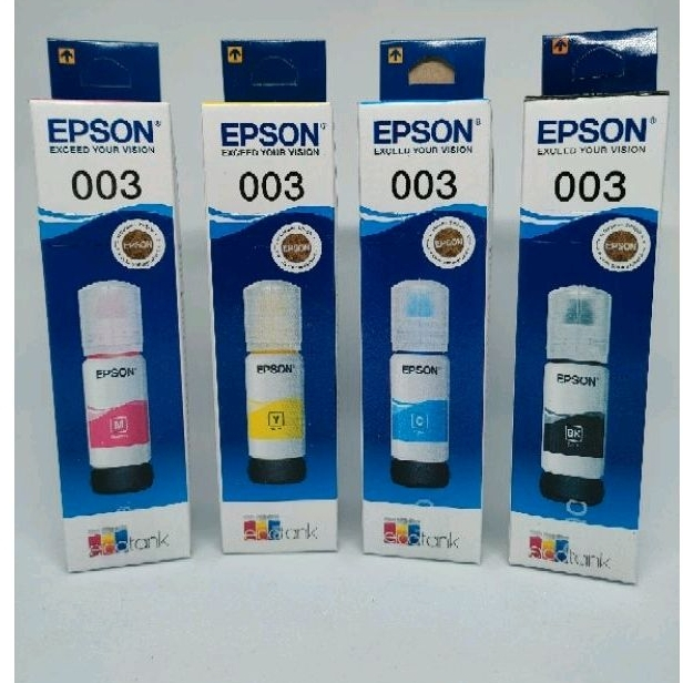 EPSON 003 T003 FOR PRINTER l3210 l3250 l3256 ink L1110 / L3100 / L3101 ...