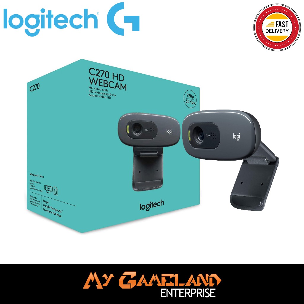 Logitech C270 HD Webcam Camera (BRAND NEW) | Shopee Philippines