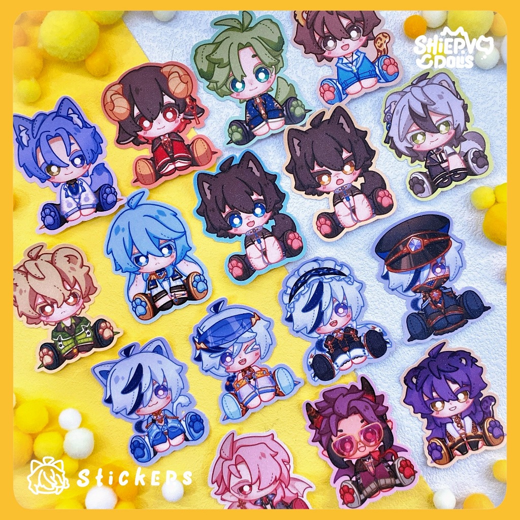 [Shiervodolls] Nu Carnival Stickers Nu Carnival 新世界狂歡 貼紙 | Shopee ...