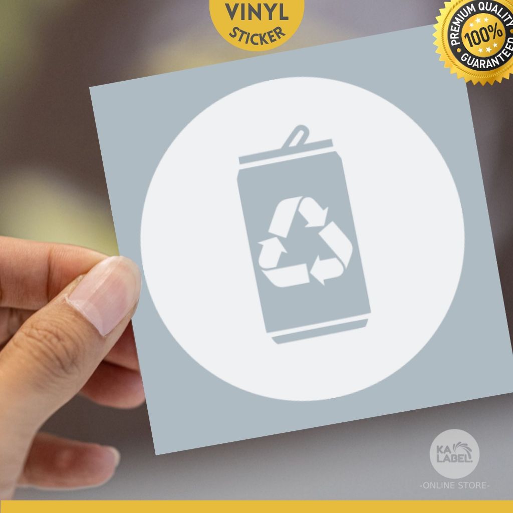 Cans Recycle - Vinyl Decal Sticker for Wheelie Bin / Wheely Dustbin ...