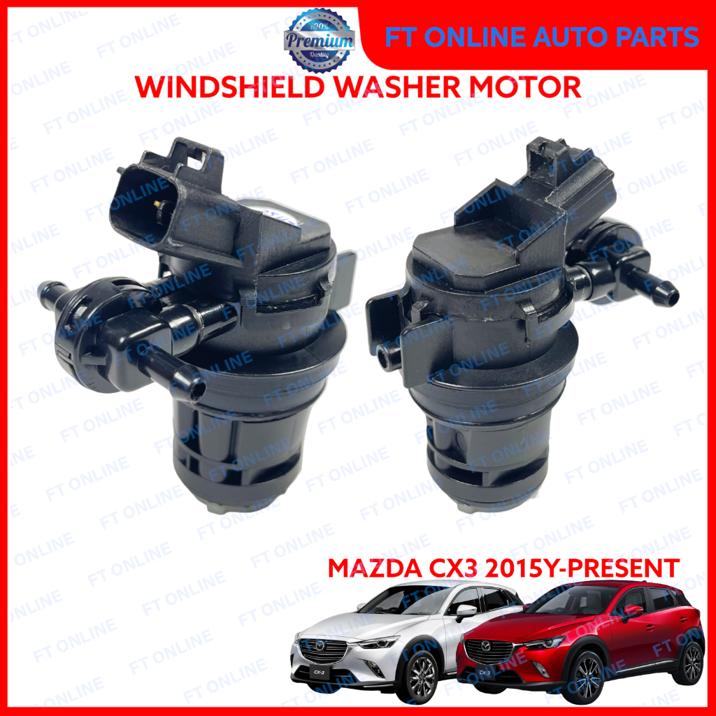 MAZDA CX-3 2015-PRESENT DK DK2W WASHER MOTOR/PUMP WINDSHIELD WIPER TANK ...