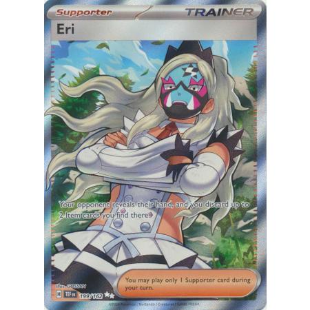 POKEMON TCG Eri - 199/162 - Full Art Secret Scarlet & Violet: Temporal ...