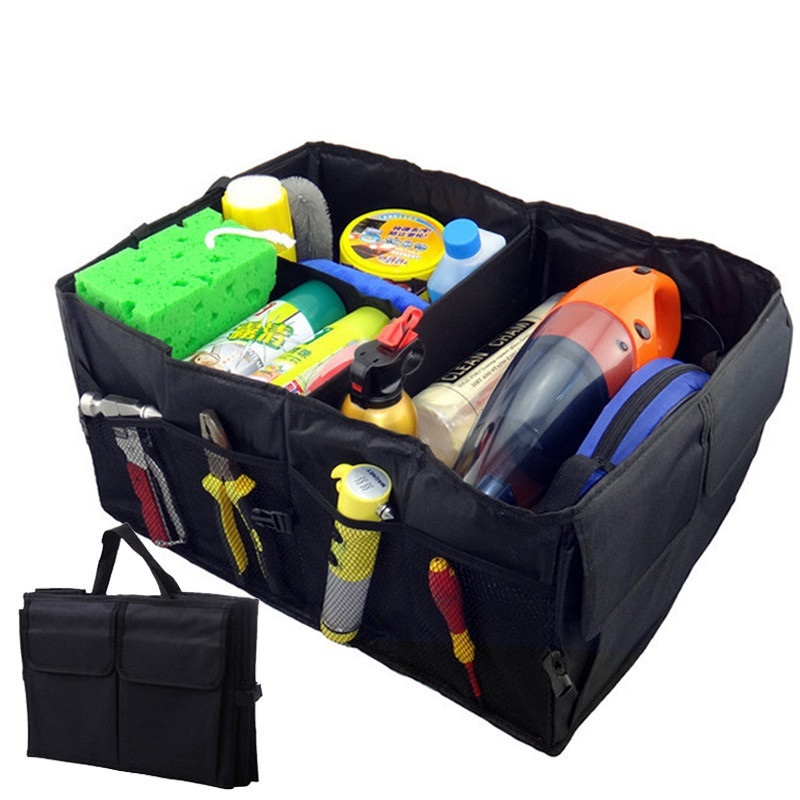 Universal Foldable Car Organizer Trunk Box Portable Bag Storage Case ...