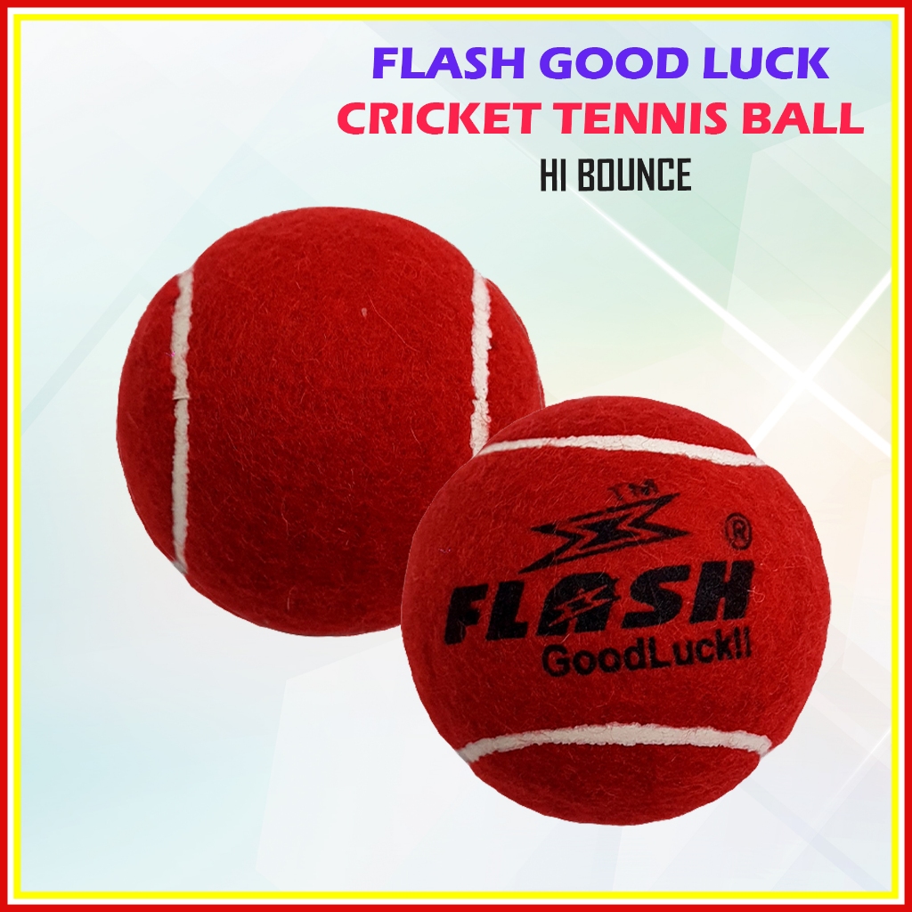 Flash Good Luck Cricket Tennis Ball Bola Kriket | Shopee Philippines
