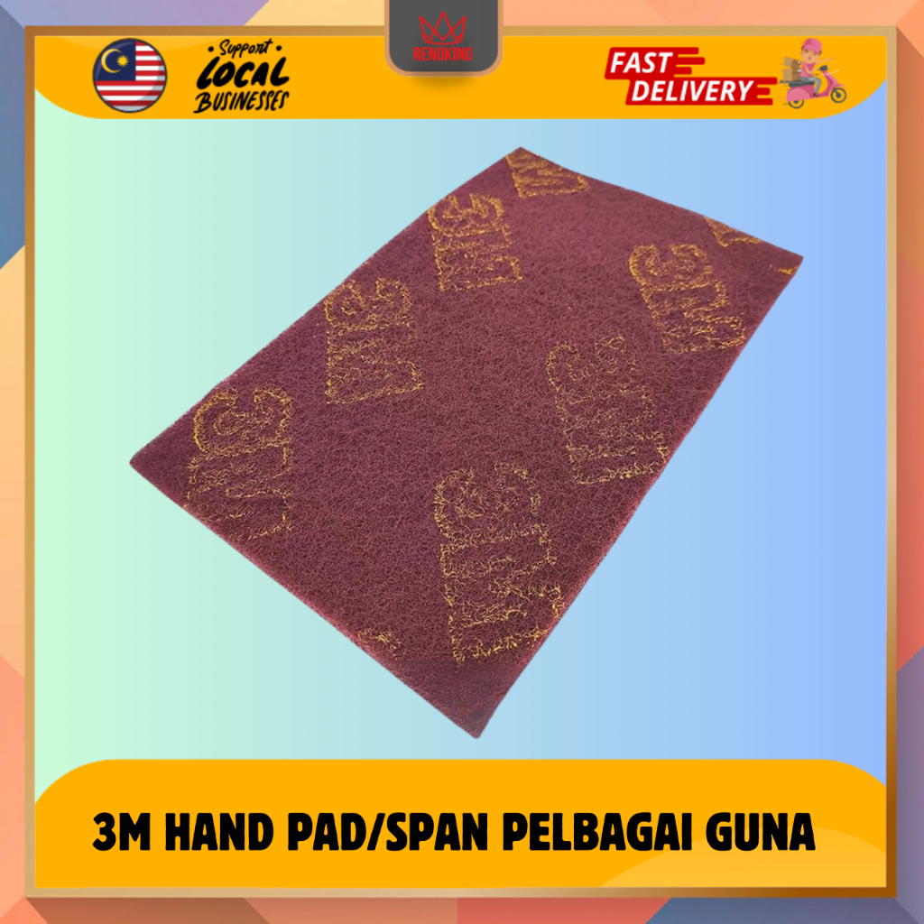 3M HAND PAD/SPAN PELBAGAI GUNA | Shopee Philippines