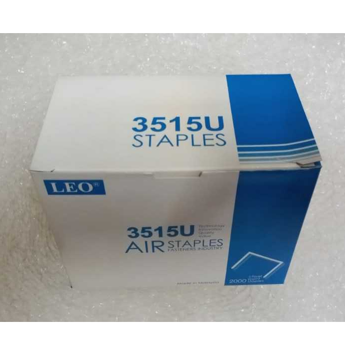 LEO Carton Staples 3515U (same as 3415) - 15mm (2000pcs/Box) | Shopee ...