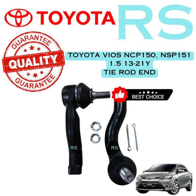 Toyota Vios NCP150, NSP151 1.5 13-21Y [45046/7-09720/370] Tie Rod End ...