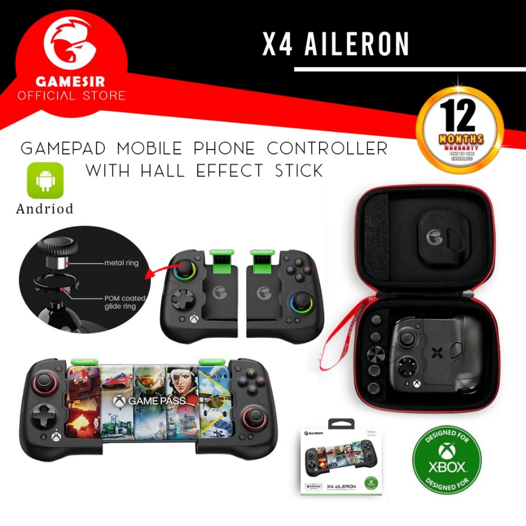 Gamesir X4 Aileron X4A XBOX Controller Wireless Mobile Gaming ...