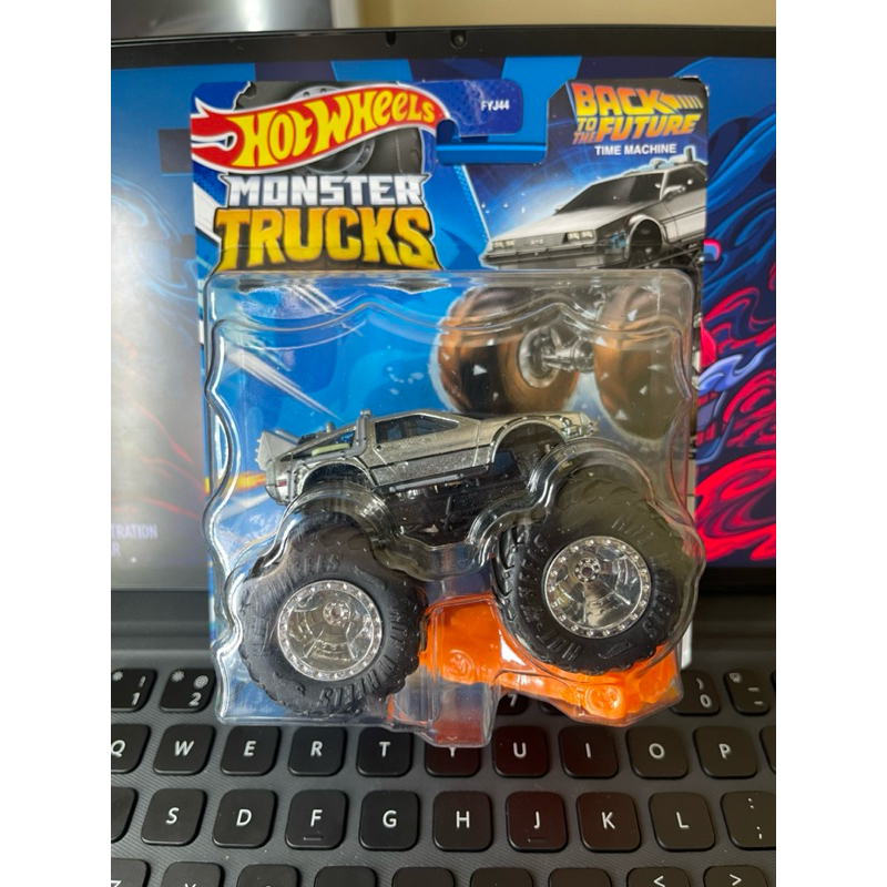 Hotwheels Monster Truck Back To The Future Time Machine | Shopee ...