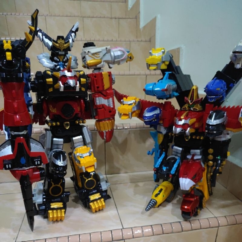 Bandai DX Sentai Goseiger Power Ranger Megazord robot | Shopee Philippines