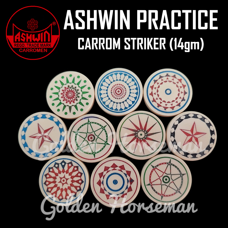 ASHWIN PRACTICE Carrom Striker 14g (1pc) | Shopee Philippines