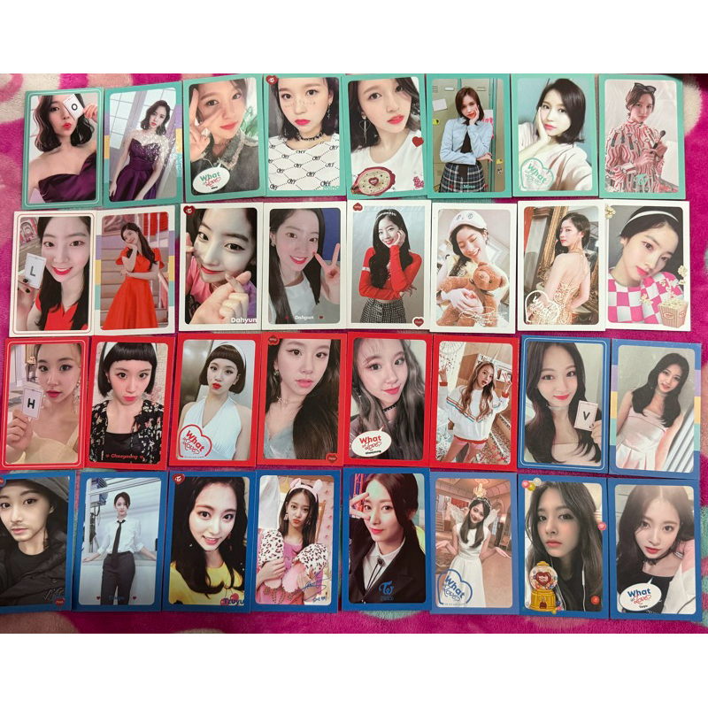 TWICE What Is Love WIL Official Photocard Mina Dahyun Chaeyoung Tzuyu | Shopee Philippines