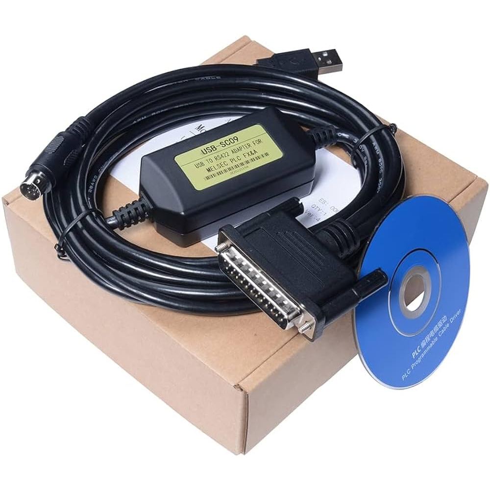 USB-SC09 USB/RS422 adapter for Mitsubishi FX & A series PLC | Shopee ...