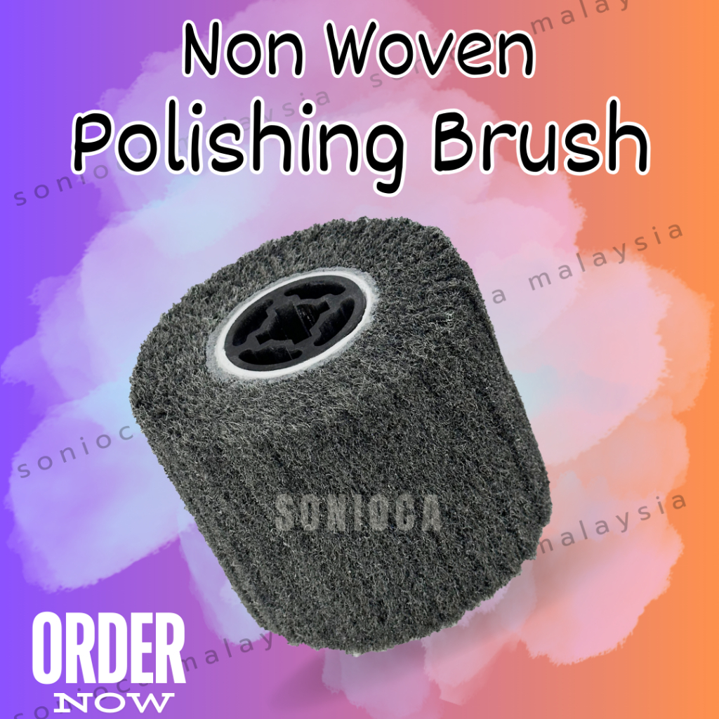 4”x4” Non-Woven Mop Wheel Nylon Flap Brush Satin Finishing Polishing ...