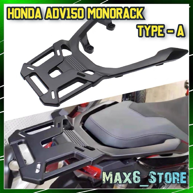 Honda ADV150 Top Rack Bracket Rear Luggage Rak Bagasi Pemegang Kargo ...