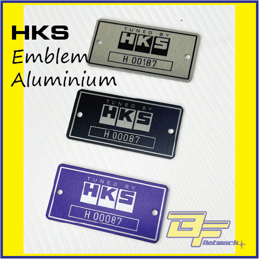 HKS Emblem Aluminium Emblem JDM HKS | Shopee Philippines