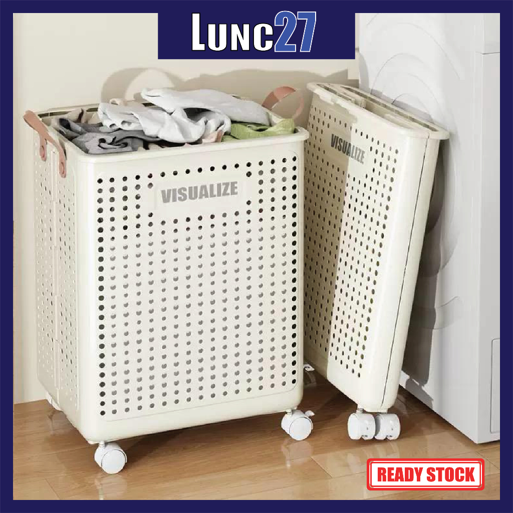 Multifunctional Storage Basket Large Foldable Laundry Hamper With ...