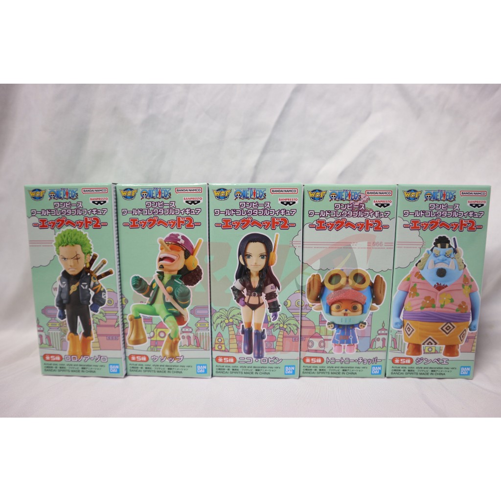 BANPRESTO ONE PIECE WCF WORLD COLLECTABLE FIGURE EGGHEAD VOL.2 | Shopee ...