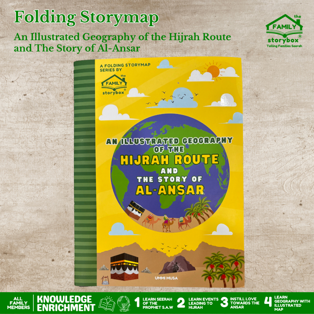 Folding Storymap - An Illustrated Geography of Hijrah Route and The ...