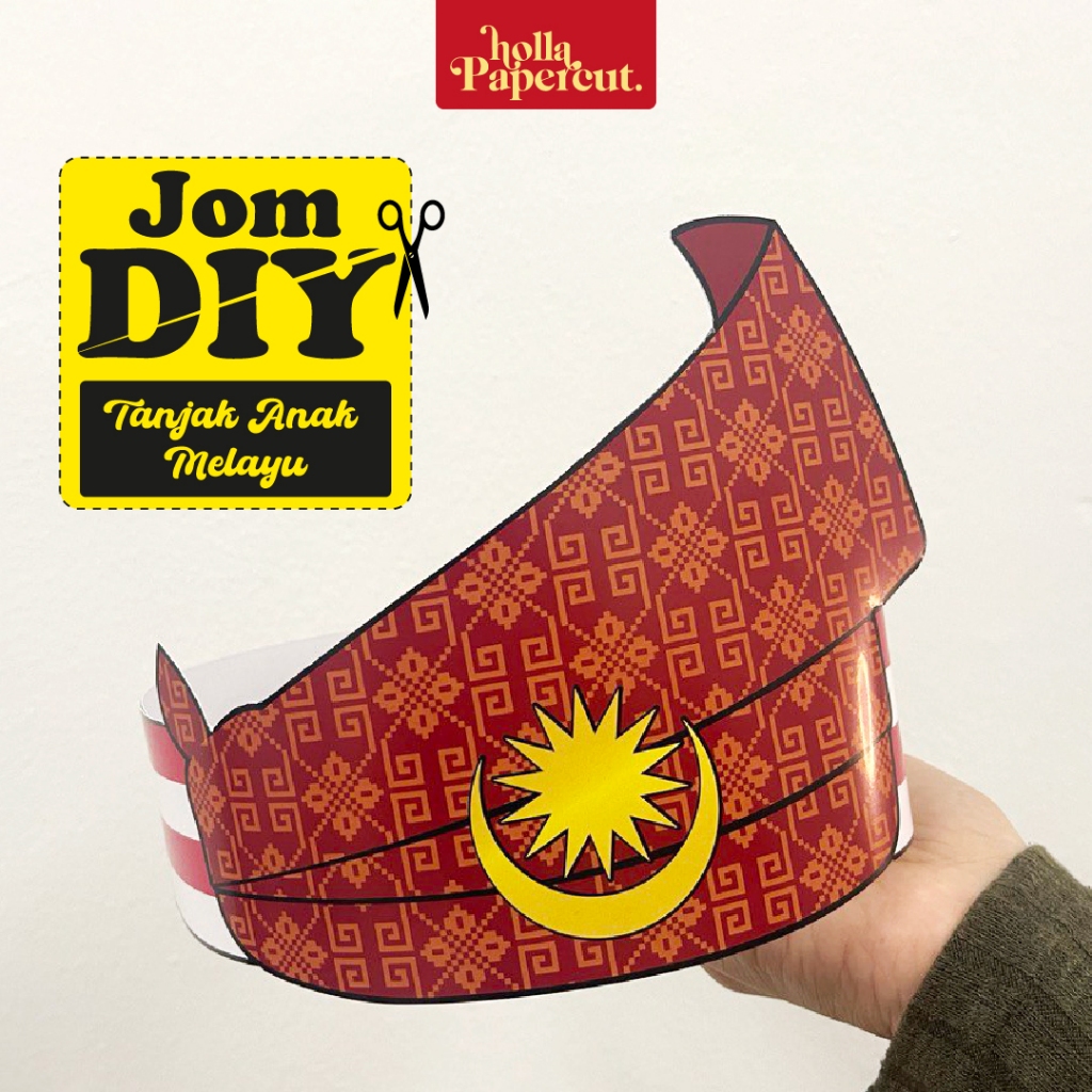Tanjak DIY MERDEKA I Easy LARAS I KRAF Hand 2024 | Shopee Philippines