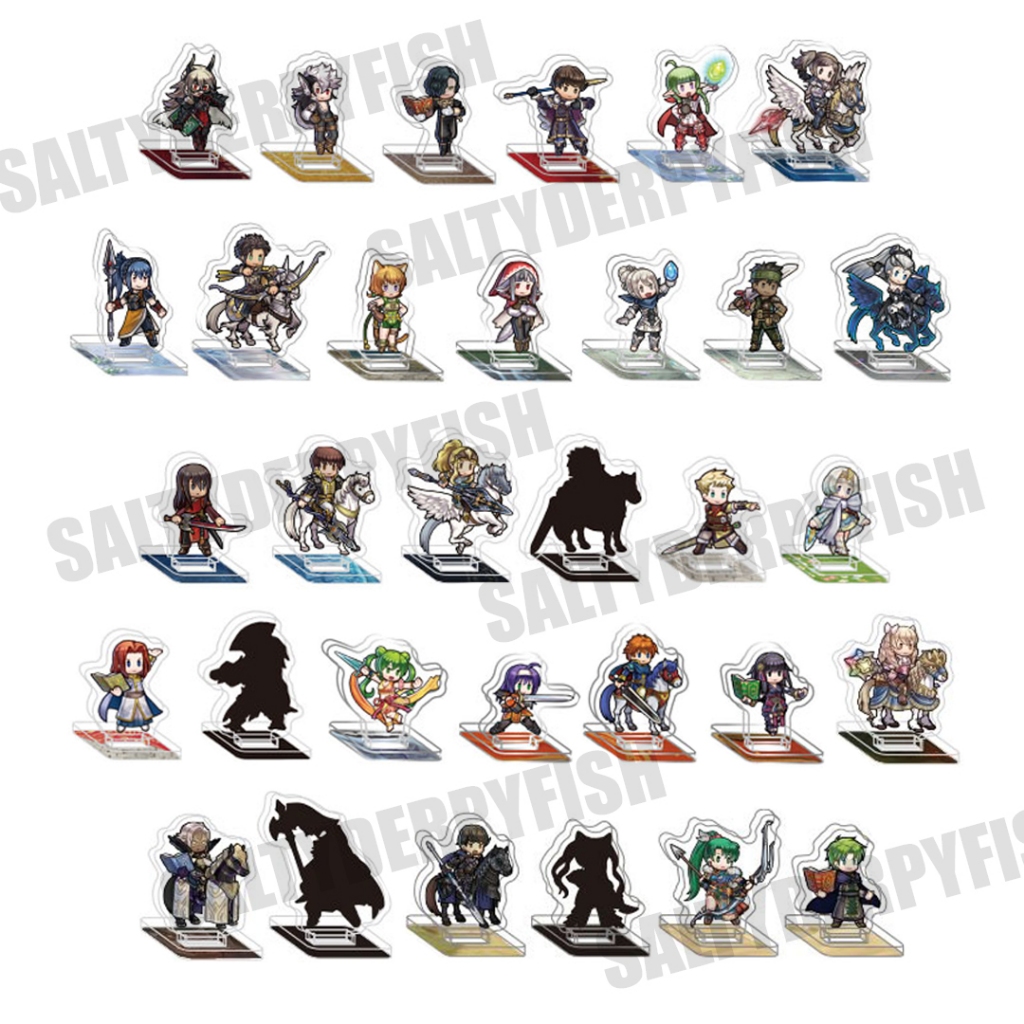 Official Fire Emblem Heroes Mini Acrylic Figure Collection Chibi ...
