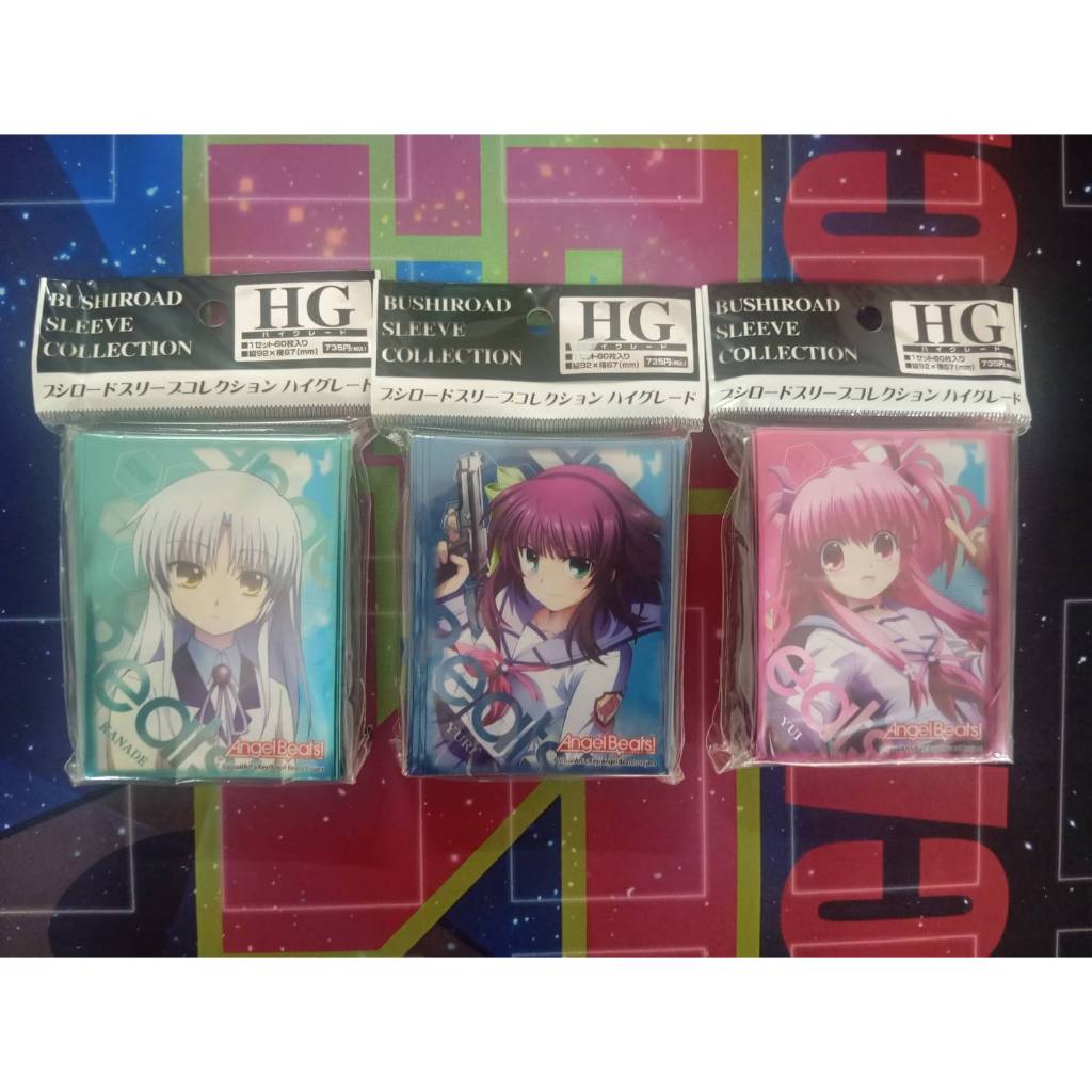 Bushiroad Sleeve Collection HG Vol.25 26 27 Angel Beats (Anel/Yuri/Yui ...