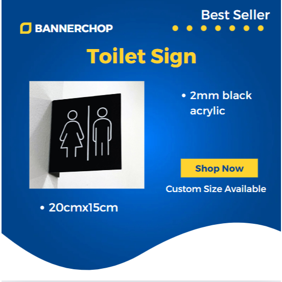Sign board toilet/Rest room sign/Acrylic sign/Pop up signage/Toilet ... Sign board toilet/Rest room sign/Acrylic sign/Pop up signage/Toilet ...