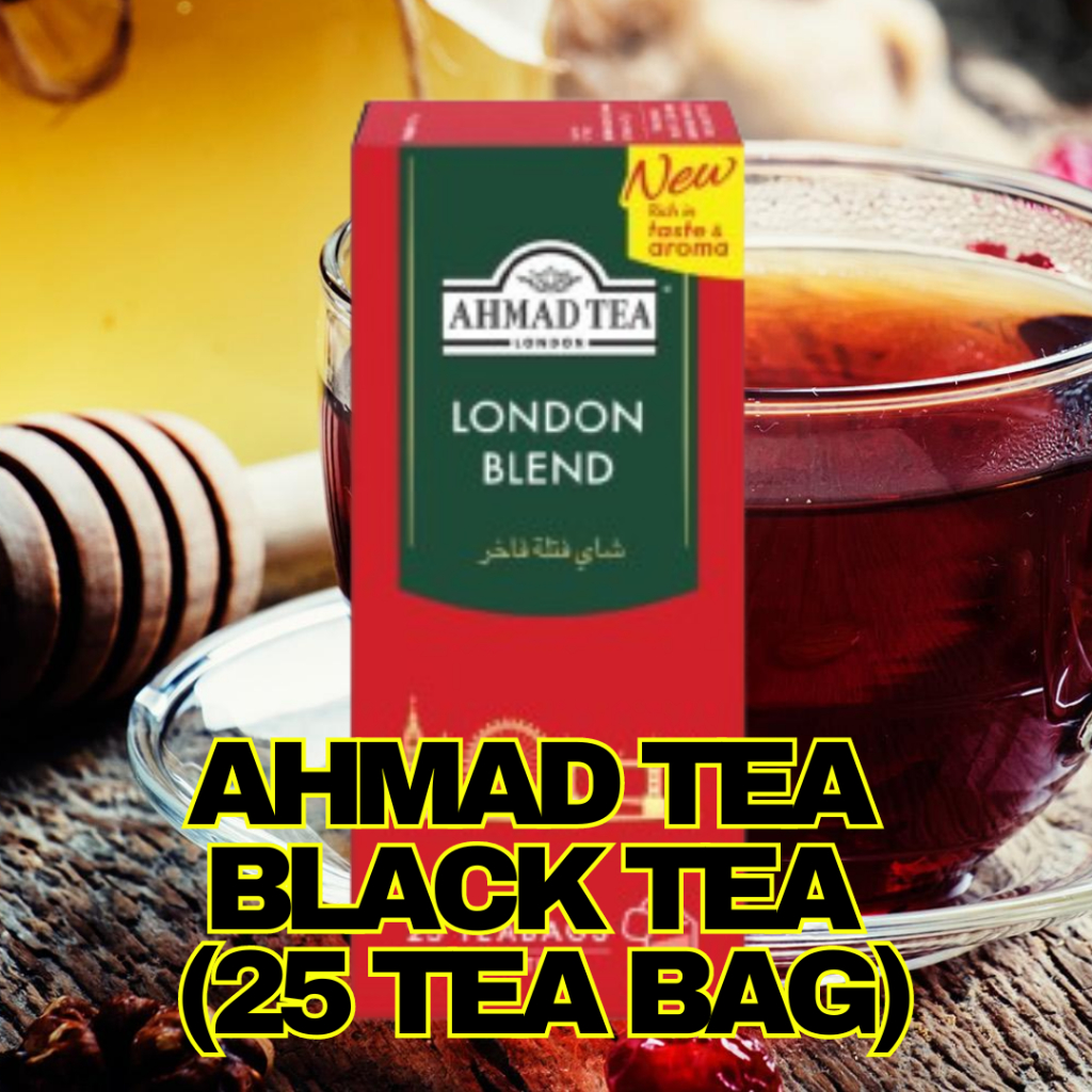 AHMAD TEA LONDON BLEND BLACK TEA (25 TEABAG) | Shopee Philippines